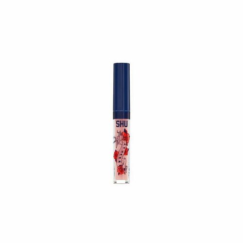Блеск-бальзам для губ SHU FLIRTY объём 2.4мл 455 нежный розовый, Испания - 1шт