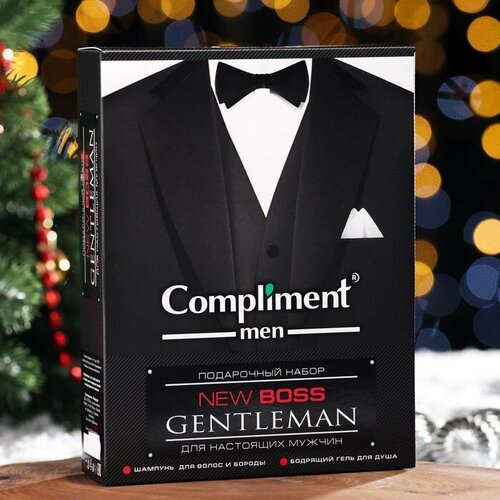 Набор 1770 Compliment New Boss Gentleman: Шампунь, 250 мл, Гель для душа, 250 мл