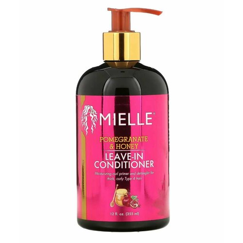 Несмываемый кондиционер Mielle, Pomegranate Honey, leave-in, гранат и мед, 355мл.