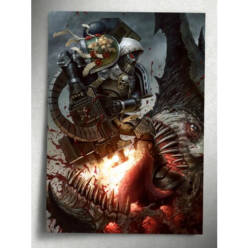 Постер: Победа (Караул Смерти, Вархаммер 40000, Warhammer), на А4