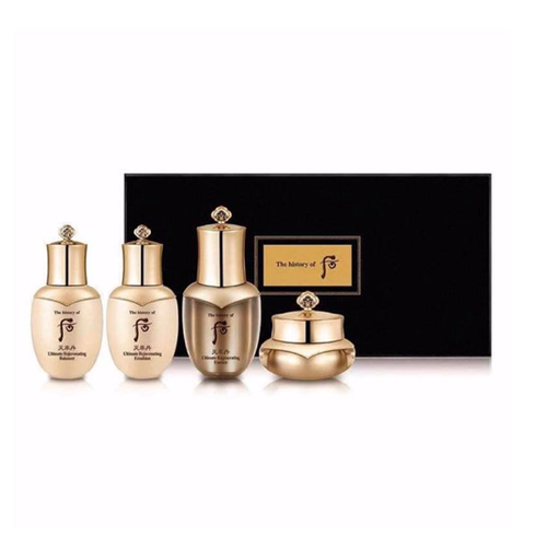 Набор антивозрастных регенерирующих миниатюр THE HISTORY OF WHOO Cheonyuldan Hwayul Ultimate Rejuvenative 4pcs Special Gift Set