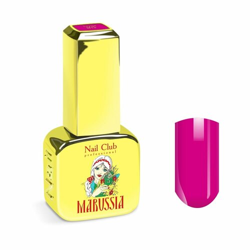 Nail Club professional Эмалевый гель-лак для ногтей с липким слоем MARUSSIA M13 Tayga 13 мл