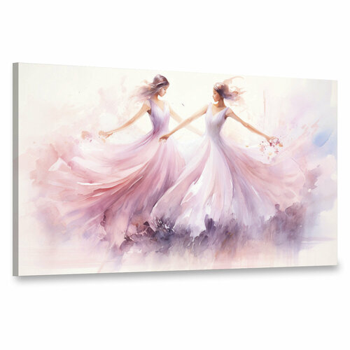 Интерьерная картина 100х60 "Танец гармонии"