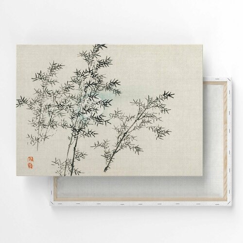 Картина на холсте, репродукция / Байрэй, Коно - Bamboo / Размер 30 x 40 см