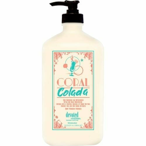 Крем для тела увлажняющий Devoted Creations CORAL COLADA / коралловая колада, 540 мл.