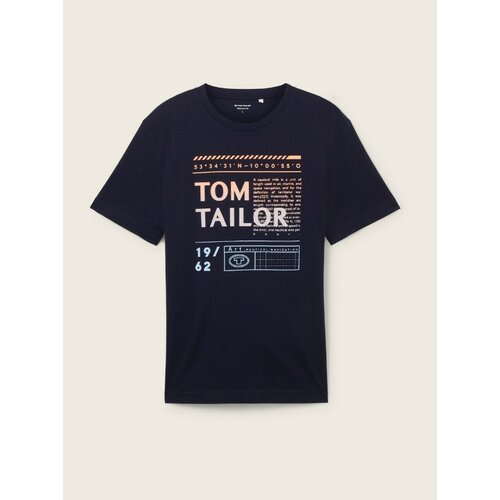 Футболка Tom Tailor, размер S, синий