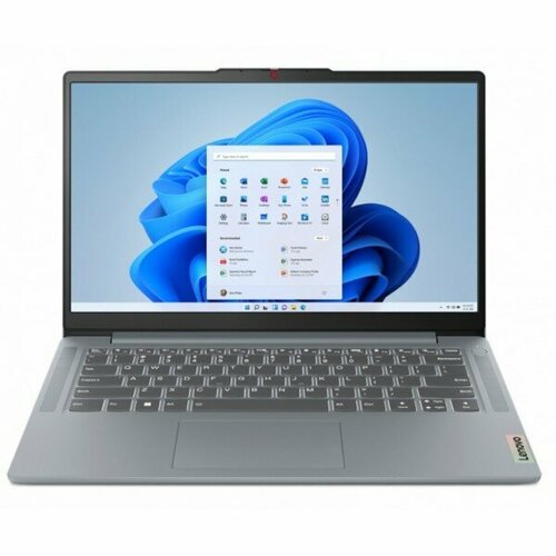 Ноутбук LENOVO IdeaPad 3 Slim 14IAH8 14 1920x1080/Intel Core i5-12450H/RAM 8Гб/SSD 512Гб/Intel UHD Graphics/ENG|RUS/DOS серый 1.37 кг 83EQ002RPS