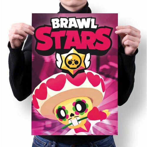 Плакат бравл старс, BRAWL STARS №26, А4