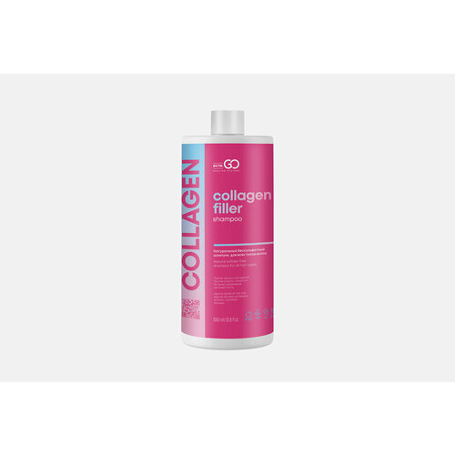 Бессульфатный шампунь для глубокого восстановления волос против перхоти Collagen/1000 мл