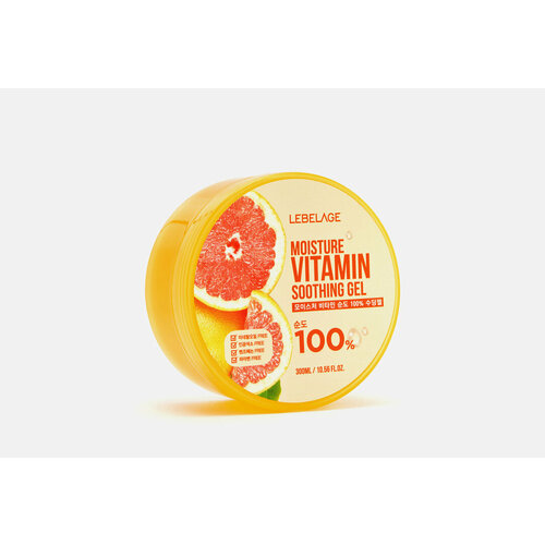 Гель для лица увлажняющий, успокаивающий с витаминами Lebelage, Moisture Vitamin Soothing Gel 300мл
