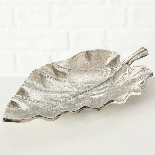 Boltze Декоративный поднос Bruscarolo Silver 26 см 1003067