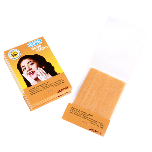 Soap Strips JASMINE Bufin (Мыло одноразовое, полоски (стрипсы), аромат жасмин, Бафин), 1 шт.