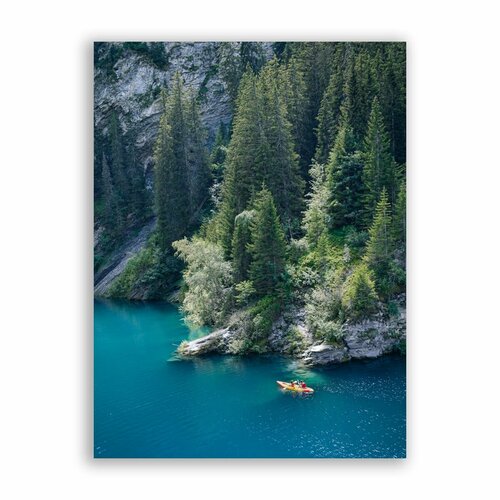 Постер, плакат на бумаге / Природа Франции - Пейзаж / Размер 40 x 53 см