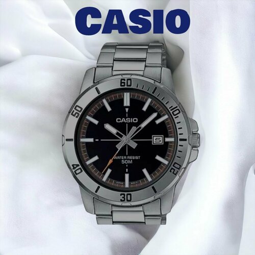 Наручные часы CASIO, серебряный