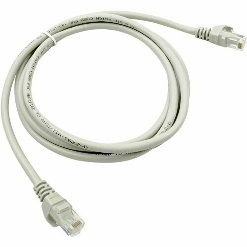 Патч-корд UTP CAT5e 1м Гарнизон PC-UTP-5e-1 RJ-45 кабель - серый