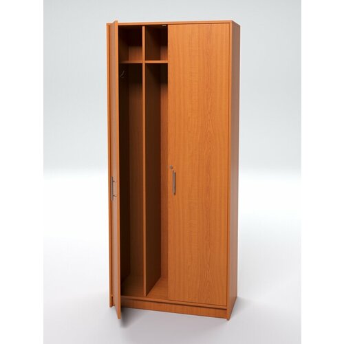 Шкаф для одежды ШО-44, Вишня 90 x 44 x 210 см (ДхШхВ)