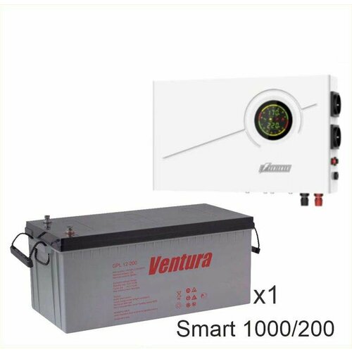 ИБП Powerman Smart 1000 INV + Ventura GPL 12-200