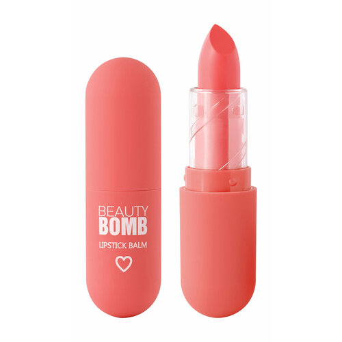 BEAUTY BOMB Помада-бальзам для губ Color Lip Balm, 4 г, 04 Пляжная детка