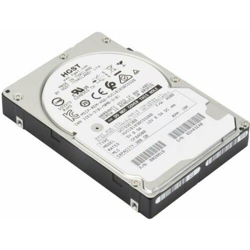 HDD HGST SAS Server 300Gb 2.5 Ultrastar 10K rpm 12Gb/s 128Mb