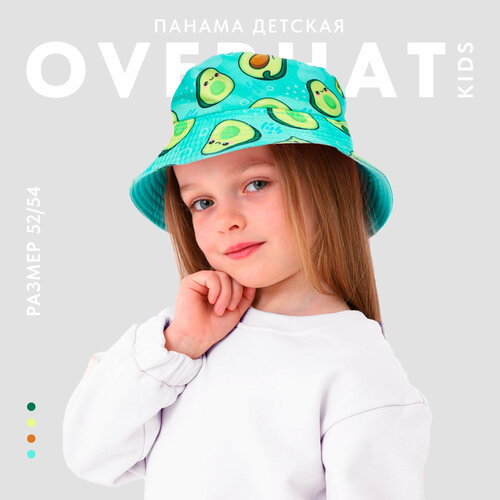 Панама Overhat Авокотик, размер 5 лет, бирюзовый