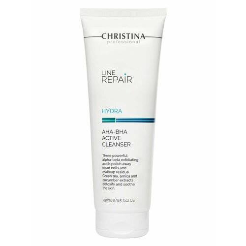 CHRISTINA Очищающий активный гель с кислотами Hydra Aha-Bha Active Cleanser