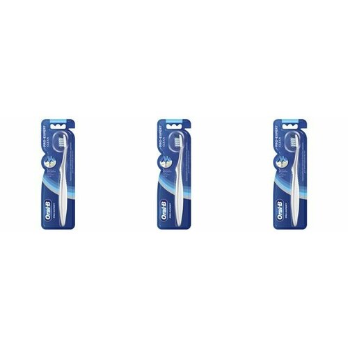 Oral-B Pro Зубная щетка средней жесткости 35 , 3 шт