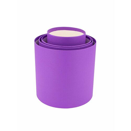 Подарочная коробка 4 в 1, цвет фиолетовый