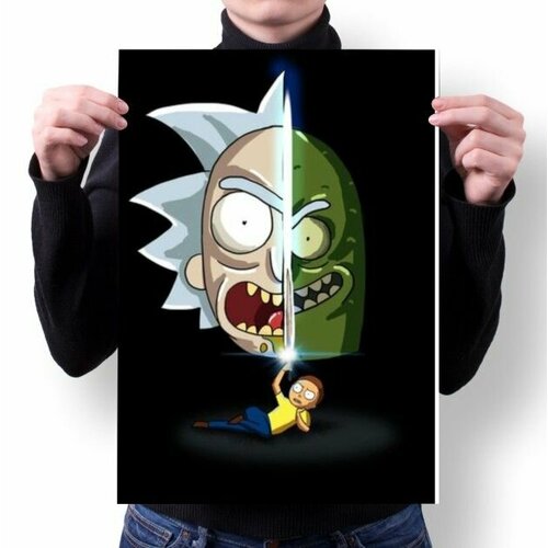 Плакат Rick and Morty/ Рик и Морти №13, А4