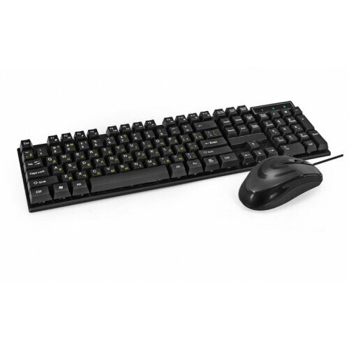 Клавиатура и мышь Exegate Professional Standard Combo MK110-OEM черный