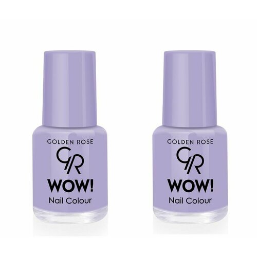 Golden Rose Лак для ногтей WOW! Nail Color, тон 115, 2 шт