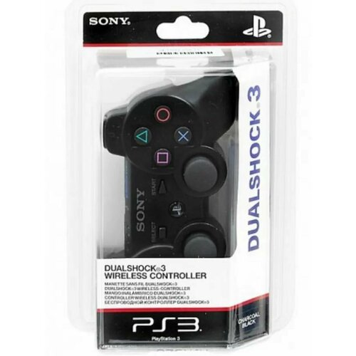 Беспроводной Bluetooth Геймпад для Sony PlayStation 3 Черный
