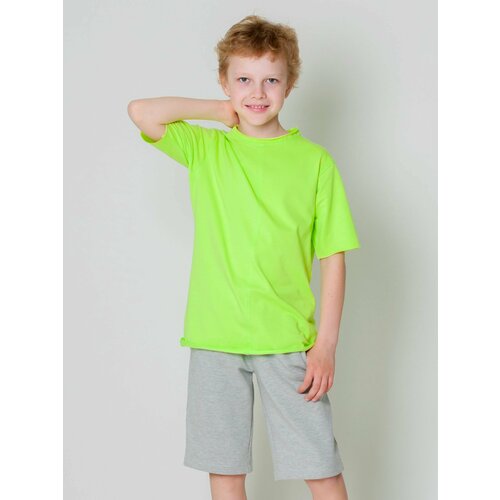Комплект одежды FUN.TUSA, размер 134-140, серый, зеленый