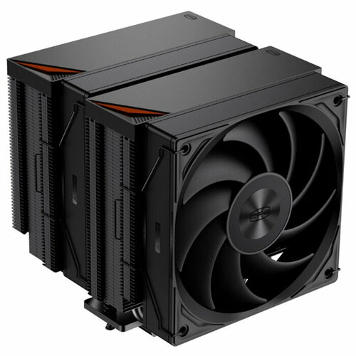 PCCooler Вентиляторы RZ620 BK S115X 1200 1700 18XX AM4 AM5 8 шт кор, TDP 265W, 2x120mm PWM FAN, 6 тепловых трубок 6мм, 500-2200RPM, 28-32dBa