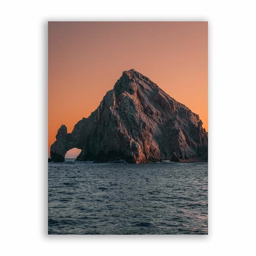 Постер, плакат на бумаге / Природа Мексики - Море / Размер 30 x 40 см