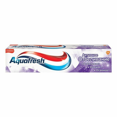 Aquafresh Зубная паста "Активное Отбеливание", 125 мл