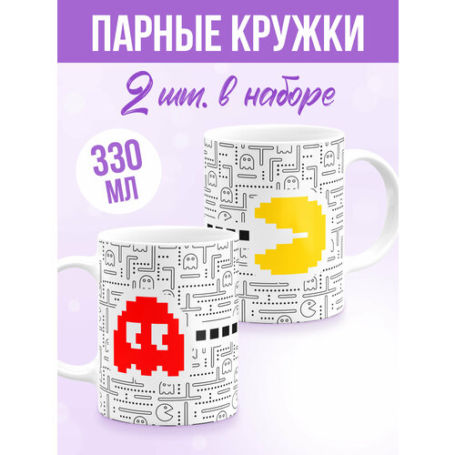 Парные кружки стандарт PacMan