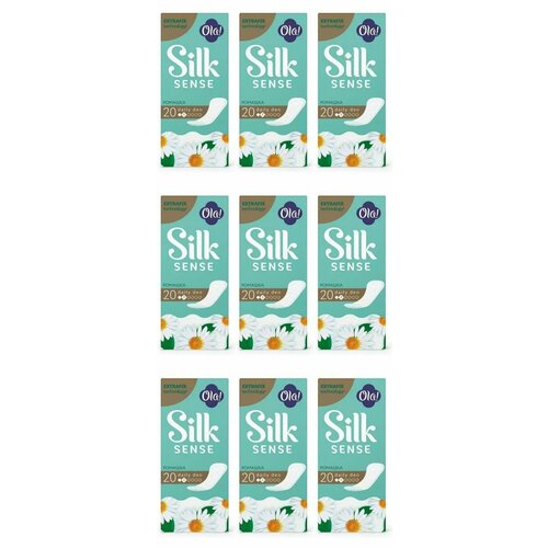 Ola! Прокладки ежедневные Silk Sense Daily, 20 шт, 9 уп