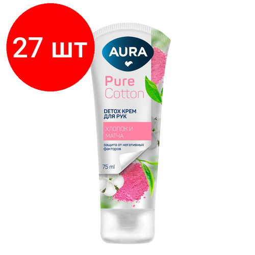 Комплект 27 штук, Крем для рук AURA BEAUTY тонизирующий 75мл 10066