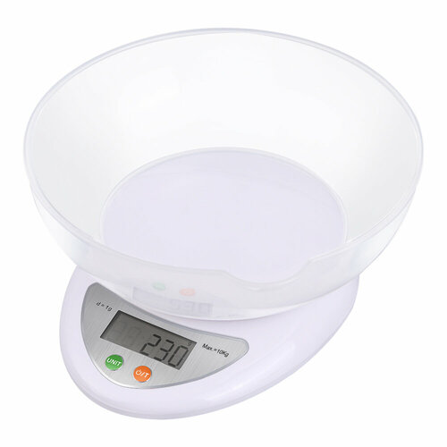 STINGRAY ST-SC5100A белый жемчуг весы кухонные со встроенным термометром