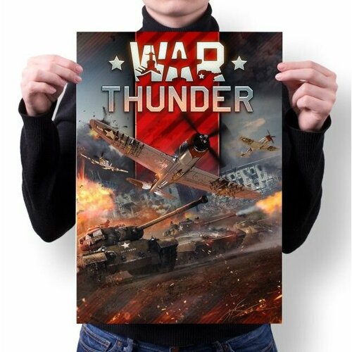 Плакат War Thunder, Вар тандер №2, А4