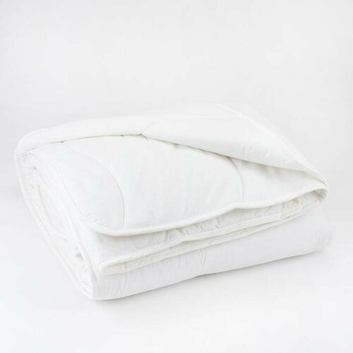 Одеяло VESTA текстиль Царские сны, Бамбук, 140х205 см, белый, перкаль (хлопок 100%), 200 г/м2