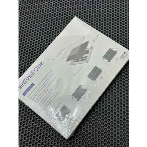Накладка чехол Hardshell Case sleek для MacBook Pro 13 черный