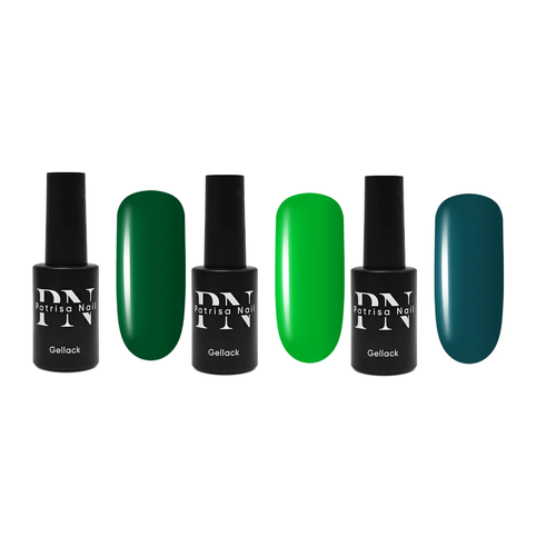 Patrisa Nail Гель-лак Trend Green, 8 мл, №456,№457,№448