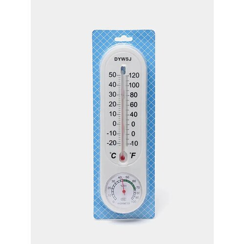 Комнатный термометр гигрометр механический длинный для измерения температуры и влажности