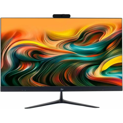 Моноблок IRU Office 23IH6P 23.8" Full HD i5 12400 (2.5) 16Gb SSD512Gb UHDG 730 CR Free DOS WiFi BT Spk 120W Cam черный 1920x1080