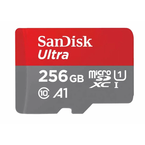 Карта памяти MicroSD 256GB SanDisk Class 10 Ultra UHS-I A1 (150 Mb/s) (SDSQUAC-256G-GN6MA)