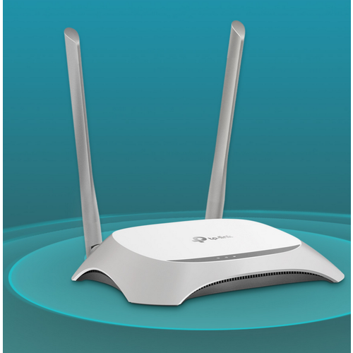 Wi-Fi роутер TP-LINK TL-WR 840N (4-в-1) 300Мбит/с (белый)