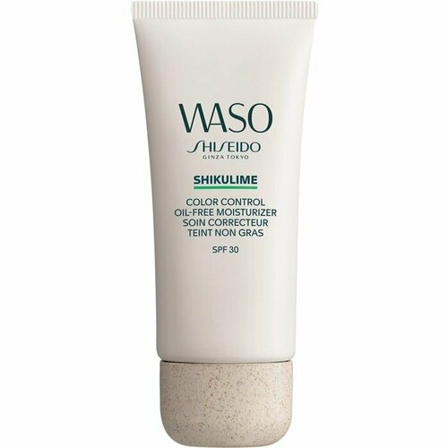 Shiseido WASO Shikulime color control безмасляный тонирующий увлажняющий крем SPF30 50мл