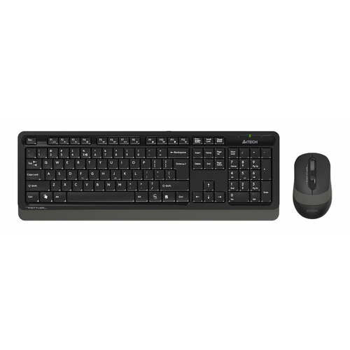 A4Tech Клавиатура + мышь A4Tech Fstyler FG1010S клав: черный/серый мышь: черный/серый USB беспроводная Multimedia (FG1010S GREY)
