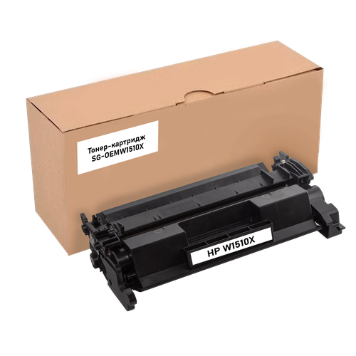 Совместимый картридж W1510X для принтеров HP LJ Pro 4003dw, MFP 4103dw, 4103fdw Чёрный, 9700 копий (без чипа)